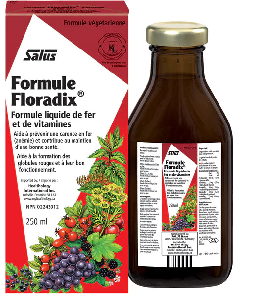 Fer Liquide Floradix – Alimentation Naturelle
