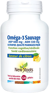 Oméga-3 Sauvage AEP 660 mg ADH 330 mg Saveur de citron – Alimentation ...