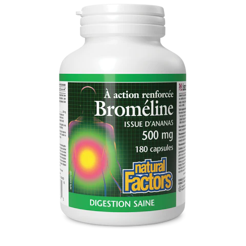 Broméline à action renforcée 500 mg, issue d’ananas 90 caps ...