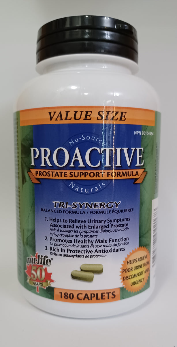 Proactive prostate support formula – Alimentation Naturelle