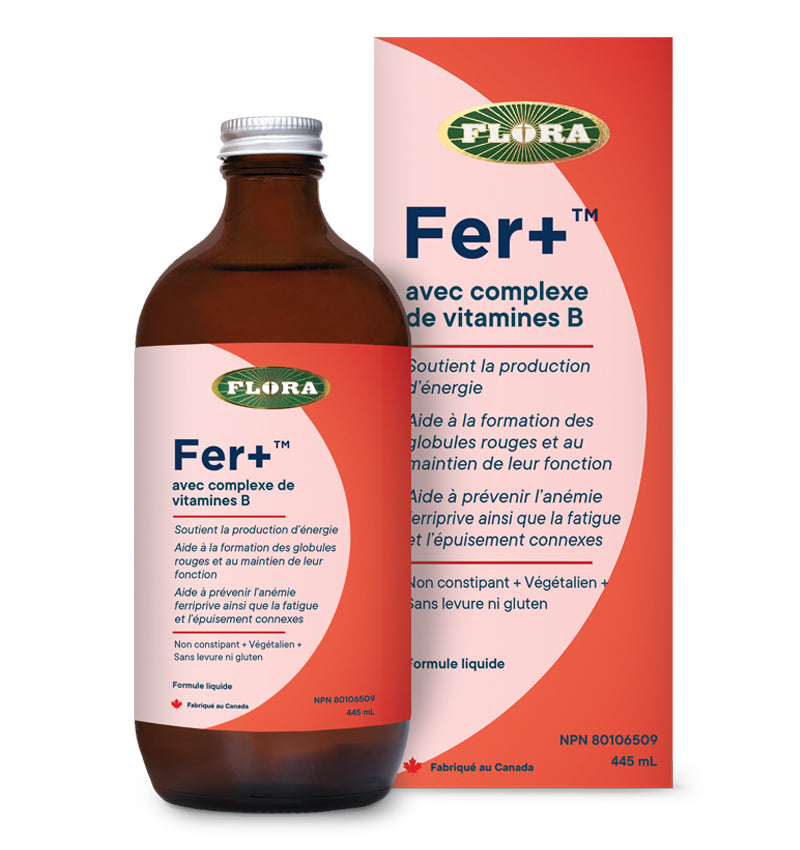 Fer + avec complexe de vitamines B – Alimentation Naturelle